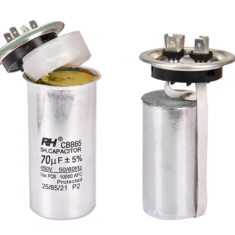 CBB65 Aircon Capacitor 20/30/60/70UF Air Conditioner Compressor Start ...