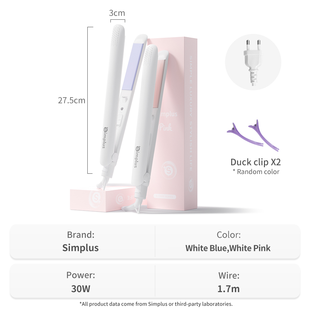 Simplus Hair Iron Straightener ZFBA002 | Shopee Philippines