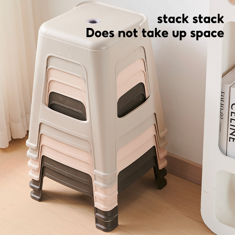 Stackable Monoblock Stool Uratex Chair Round Plastic Bangkito Dining ...