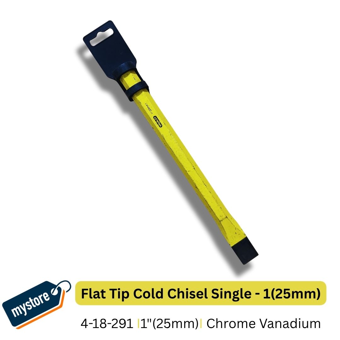 Flat Tip Cold Chisel Single - 1(25mm)/4-18-291 | Shopee Philippines