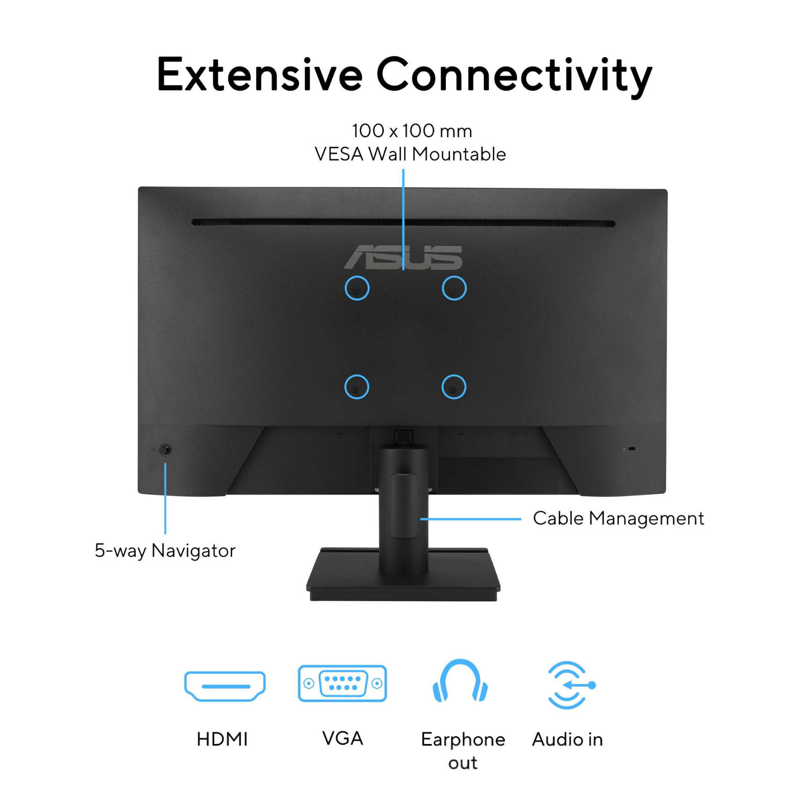 ASUS VA259HGA Eye Care Monitor – 24.5" Full HD IPS/Frameless/120Hz ...