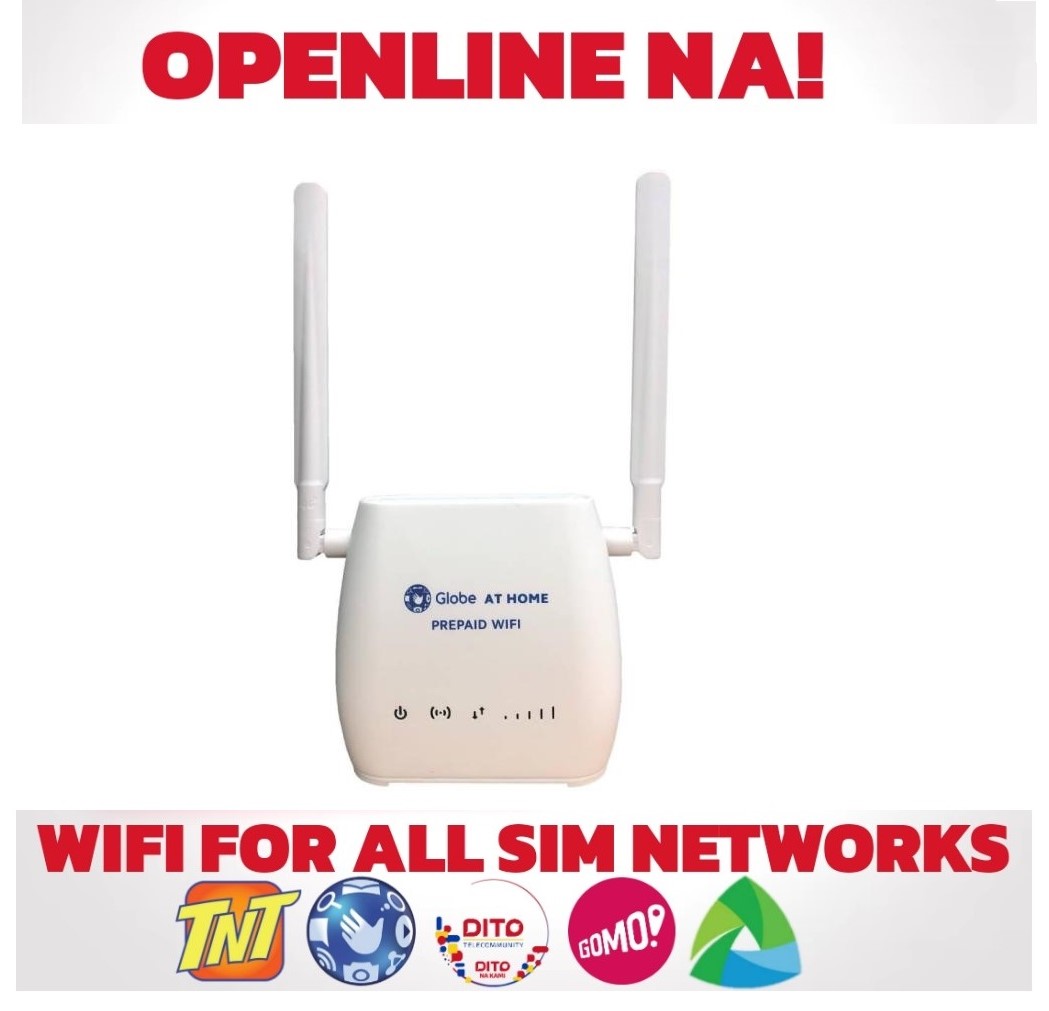 OPENLINE! Globe At Home Prepaid WiFi (ZLT S10G) | Shopee Philippines
