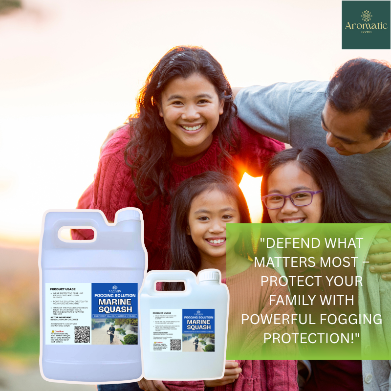 Marine Squash 1 Gallon Fogging Solution - Disinfectant | Ready to Use ...