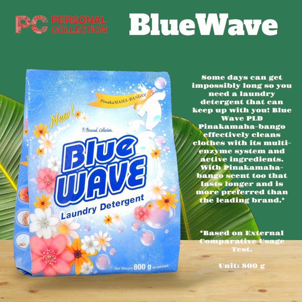 PC - Tuff and Blue Wave Powder Laundry Detergent 800grams | Shopee ...