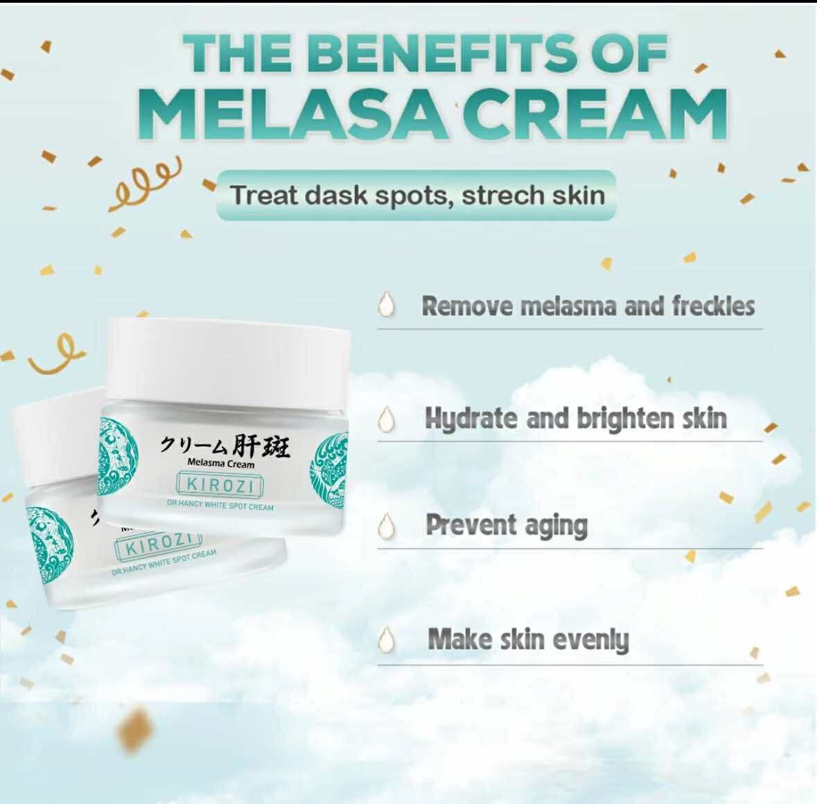TOP JAPAN KIROZI MELASMA CREAM Can fade freckles and melasma, nourish ...