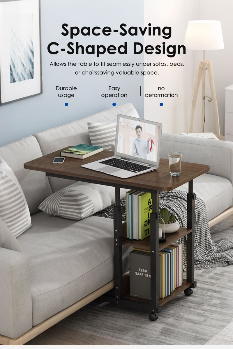 ⚡️COD⚡️Adjustable Table Laptop Table Study Table Standing Bed Side ...