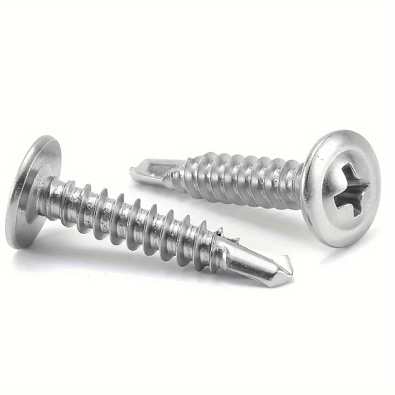 Pan Head Screw (100pcs ) Self Tapping Metal Screw Job Screw Hardiflex ...