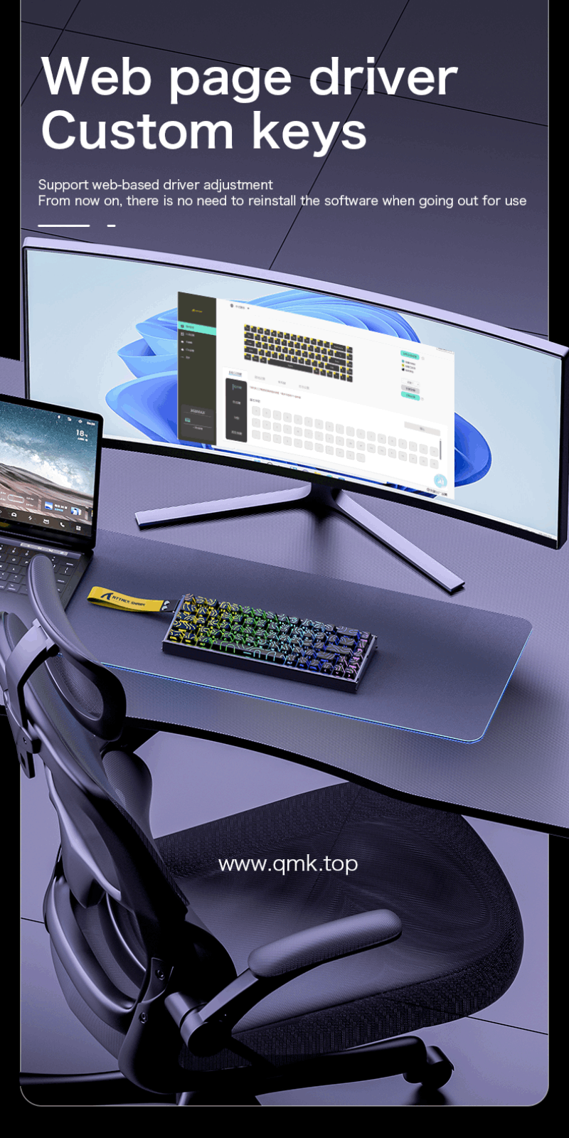 ATTACK SHARK X68MAX CNC Magnetic Switch Mechanical Keyboard Wired 8K ...