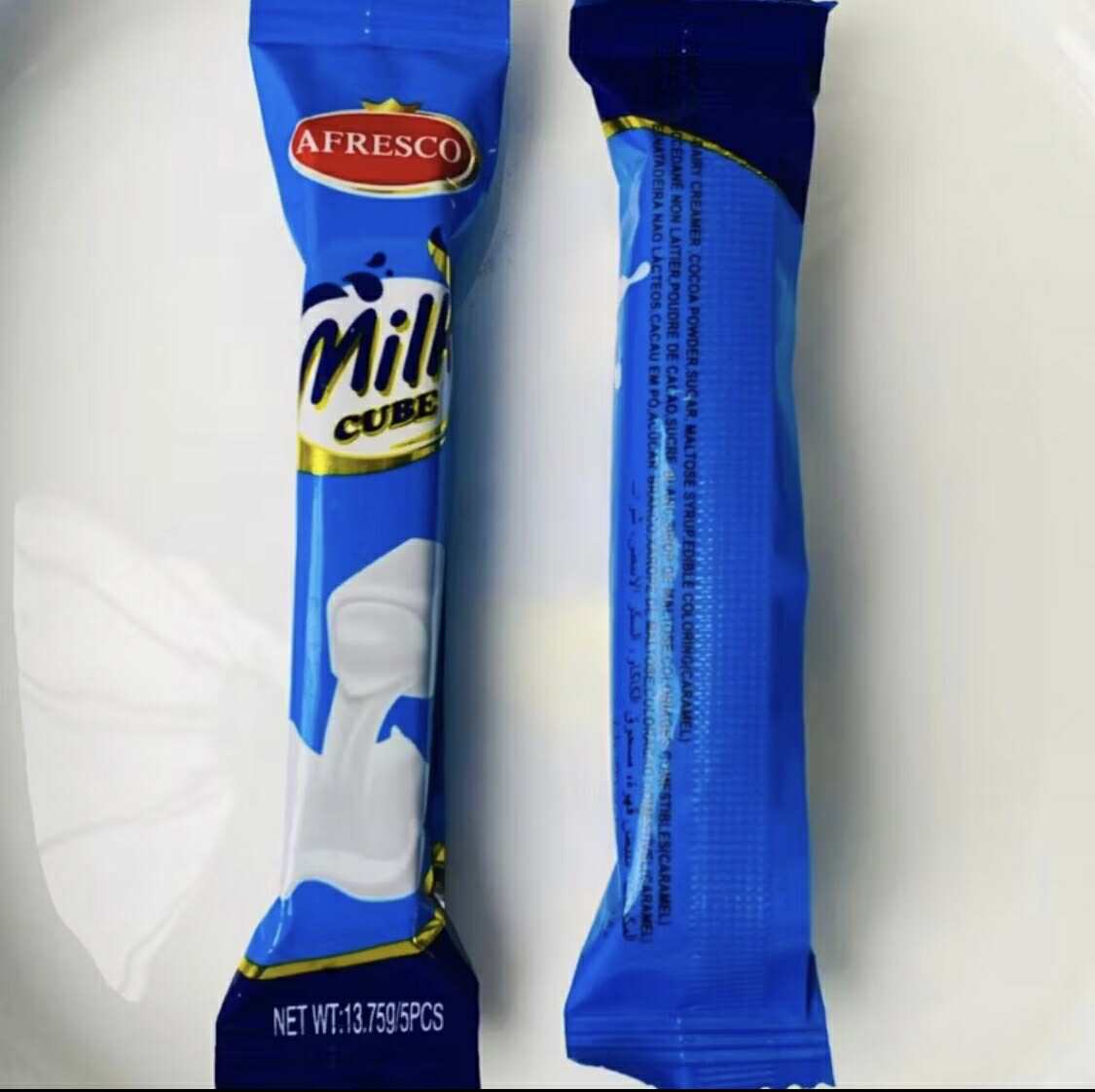 BUY1 TAKE1 60PCS Afresco Choco/Milk Cube Candy Natural Goodness Of Malt ...