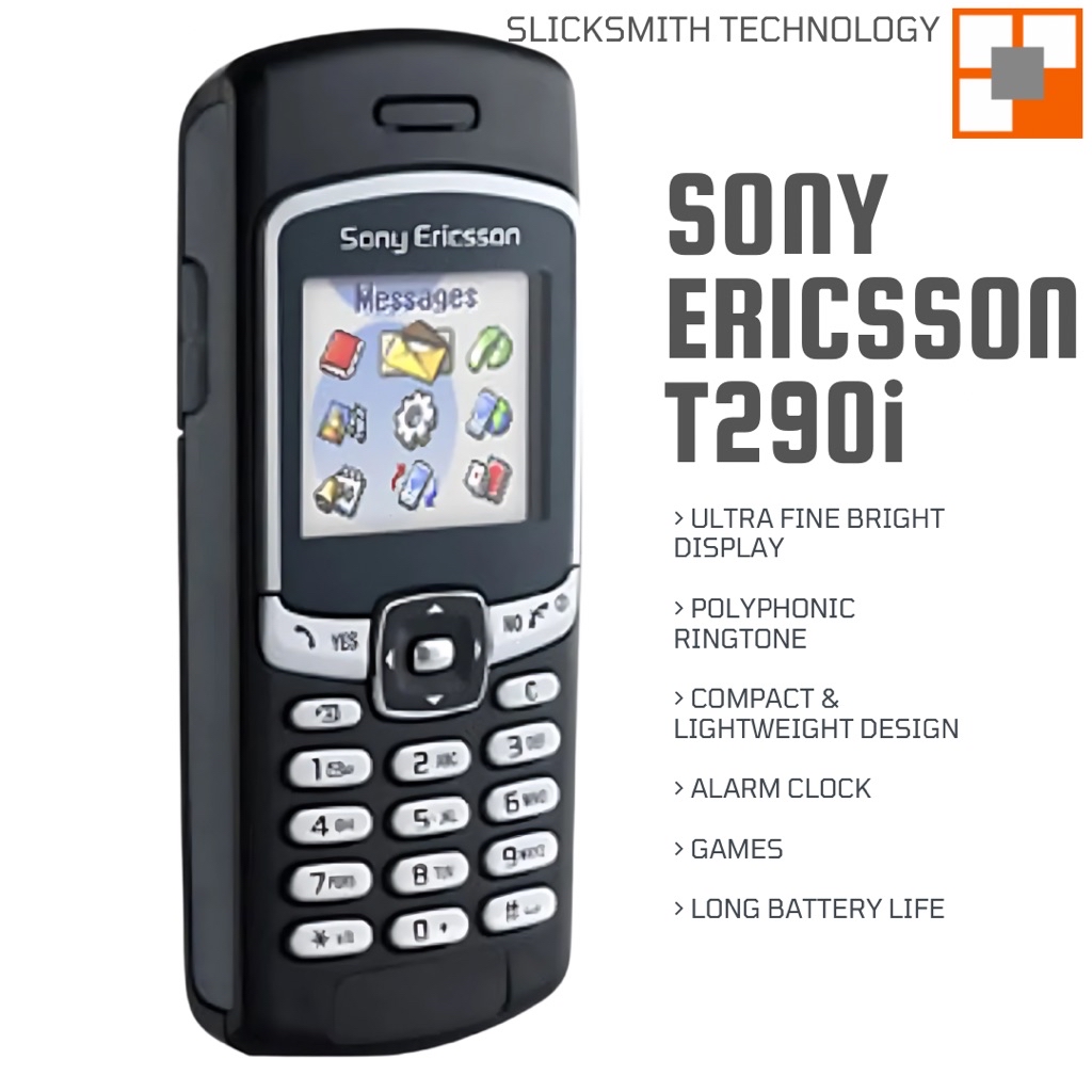 Sony Ericsson T290i Complete Set | SlickSmith Technology | Shopee ...