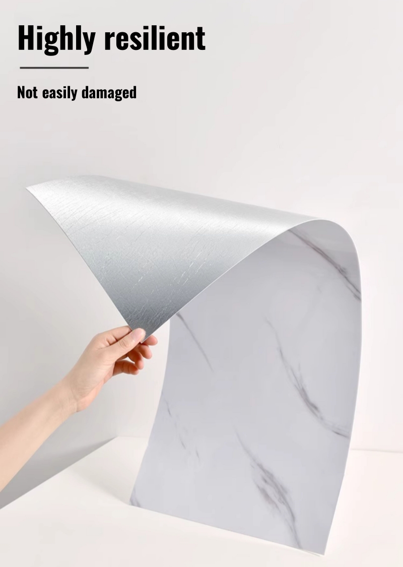 10PCS 30x60cm Wall stickers PVC 3D Marble Wallpaper Vinyl Tiles For ...