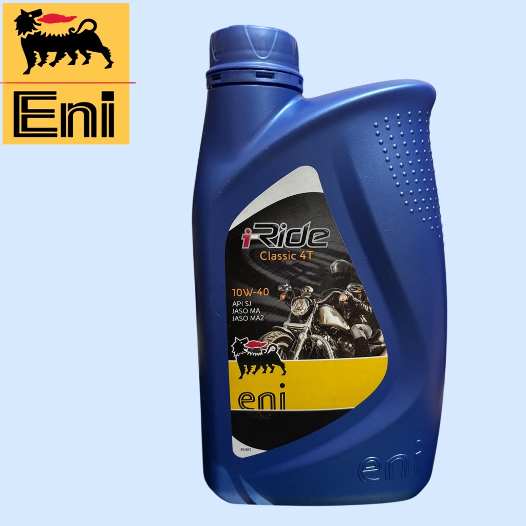 ENI i-Ride Motorcycle Classic 4T 10W-40 (800ml & 1L) | Shopee Philippines