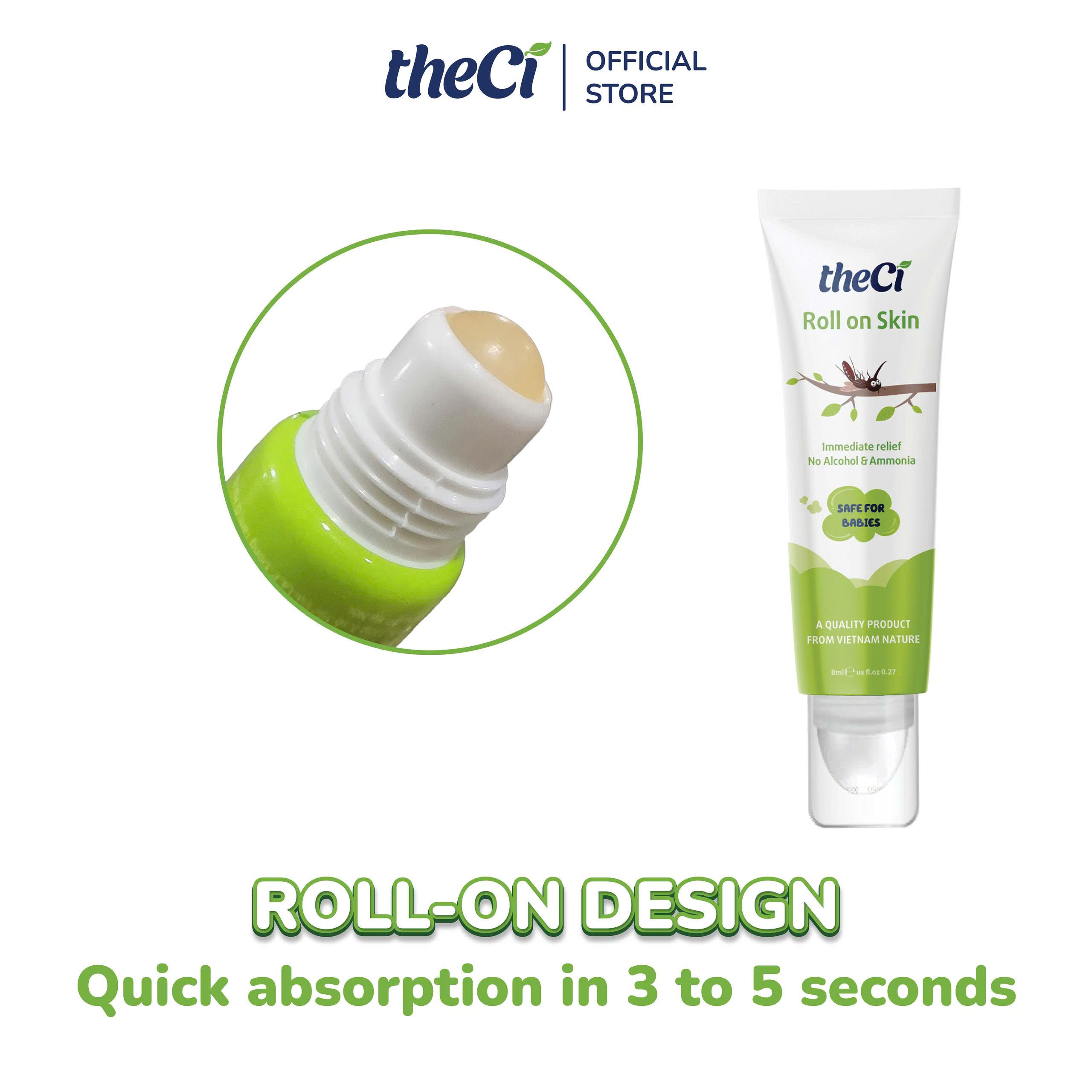 TheCi Skin Care Roll-On – Soothes Mosquito Bites & Helps Fade Dark ...