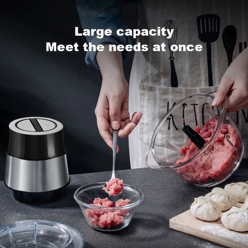 Yowxii Food Processor Electric Meat Grinder 3L/4L Multi Mincer ...