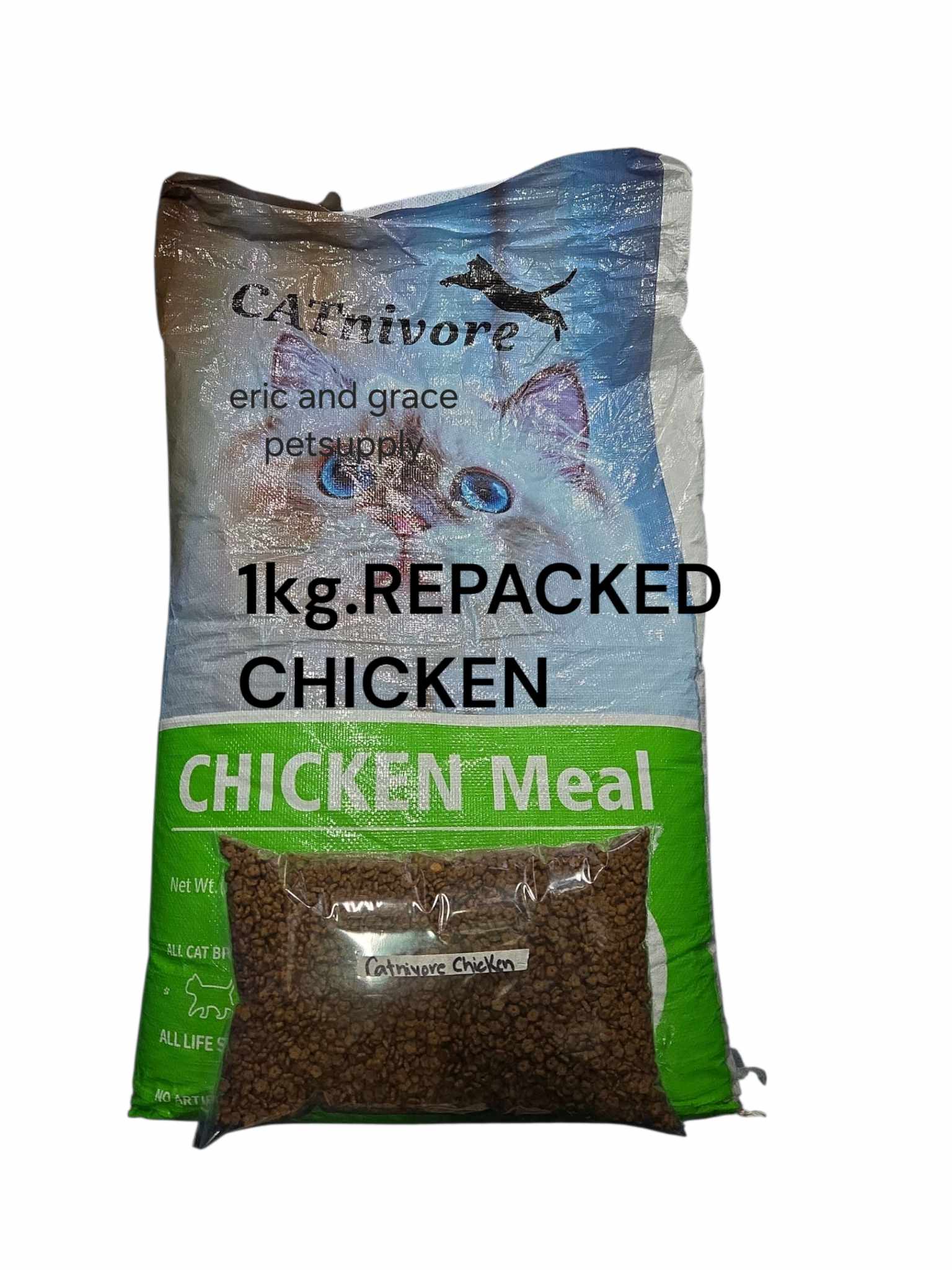 CATnivore DRY Cat Food MEAL for ALL LIFE STAGES TUNA AND CHICKEN FLAVOR ...