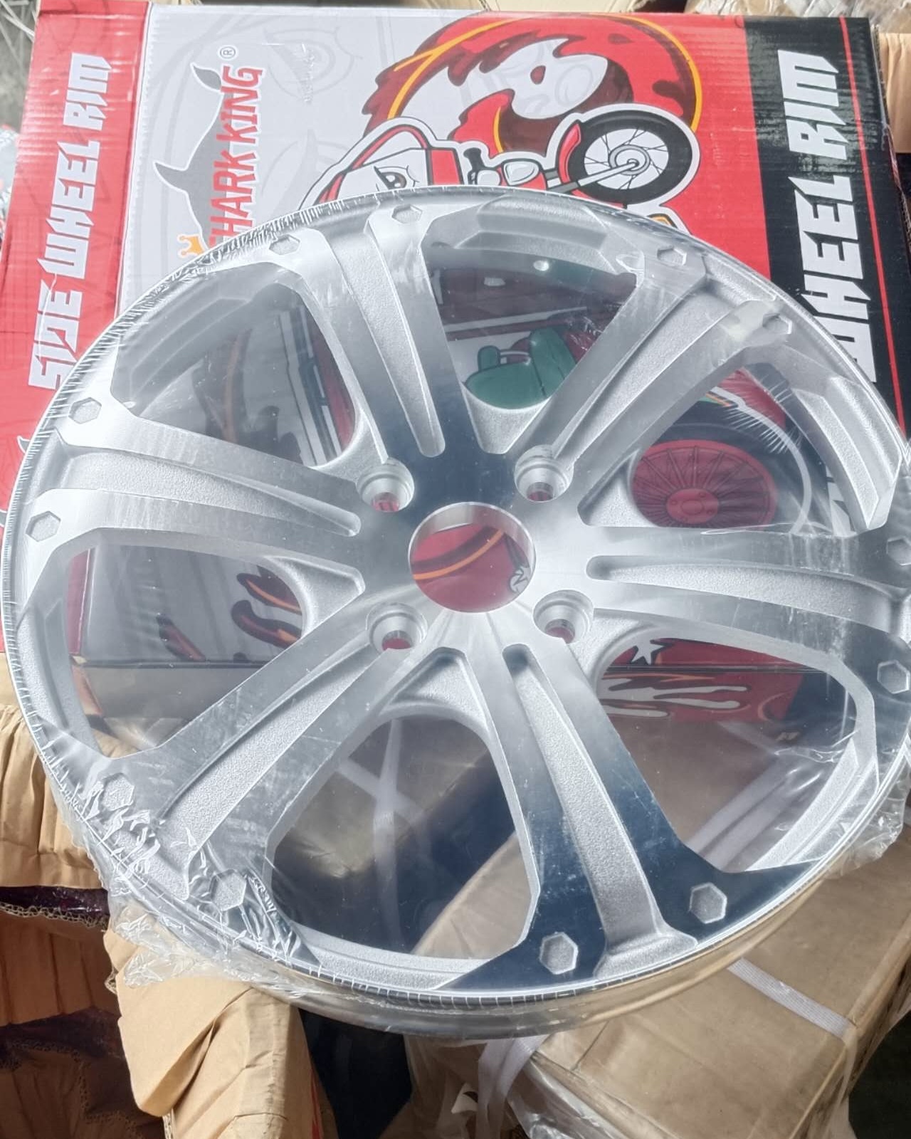 SHARK KING MAGS FOR MOTORCYCLE TRICYCLE SIDE WHEEL MAGS 1.85*17 ...