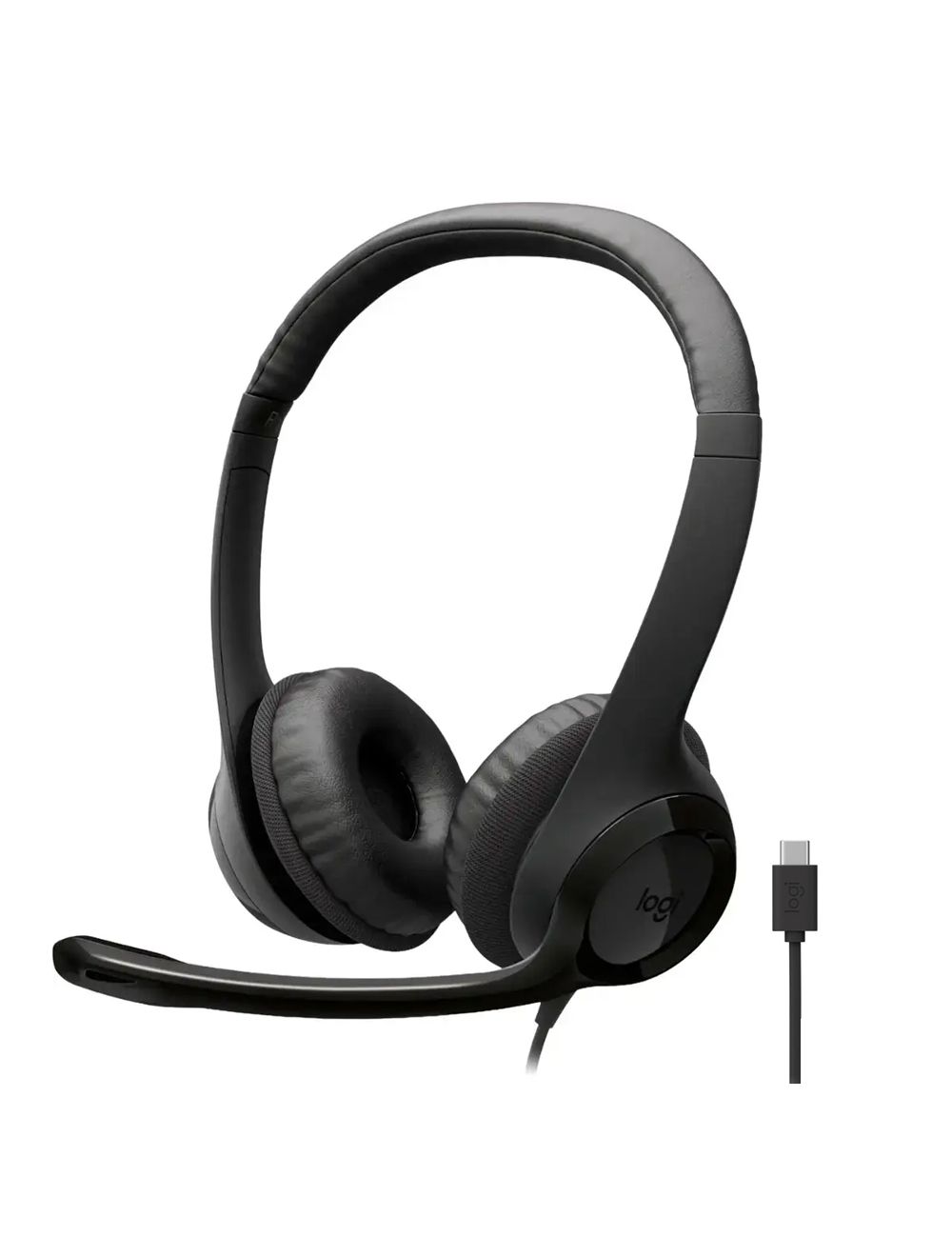 Logitech H390 USB / H390 USB-C Computer Headset With Enhanced Digital ...