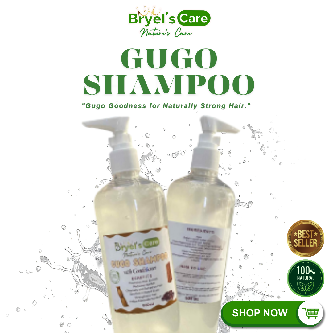 500ml ALL NATURAL GUGO SHAMPOO WITH CONDITIONER ENRICHED WITH ALOE VERA ...