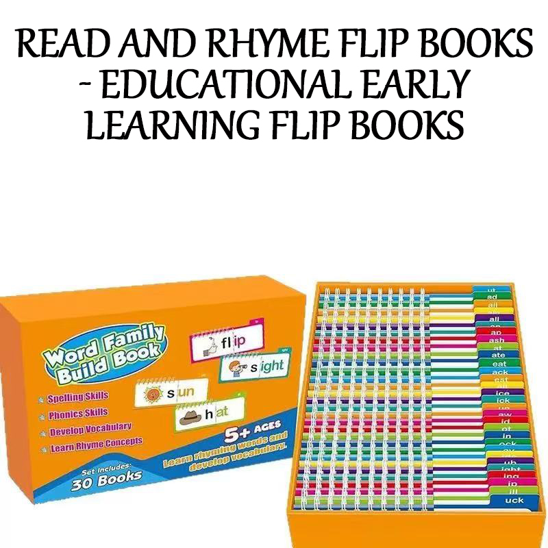 Graphic and Text Series-30 Interactive Flip Books for Montessori-style ...