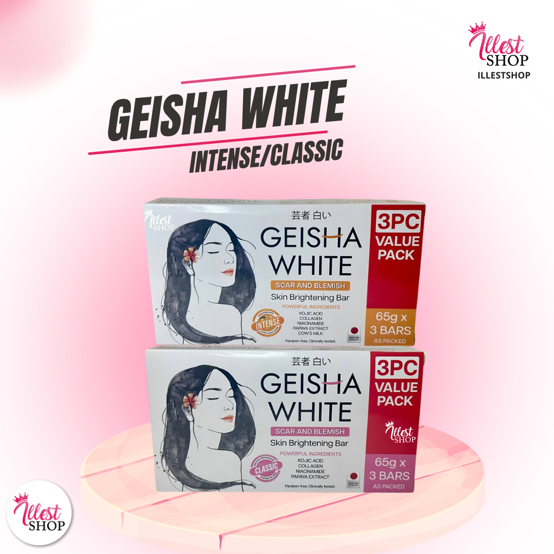 Geisha White Intense & Classic Kojic Bar Scar And Blemish Skin ...