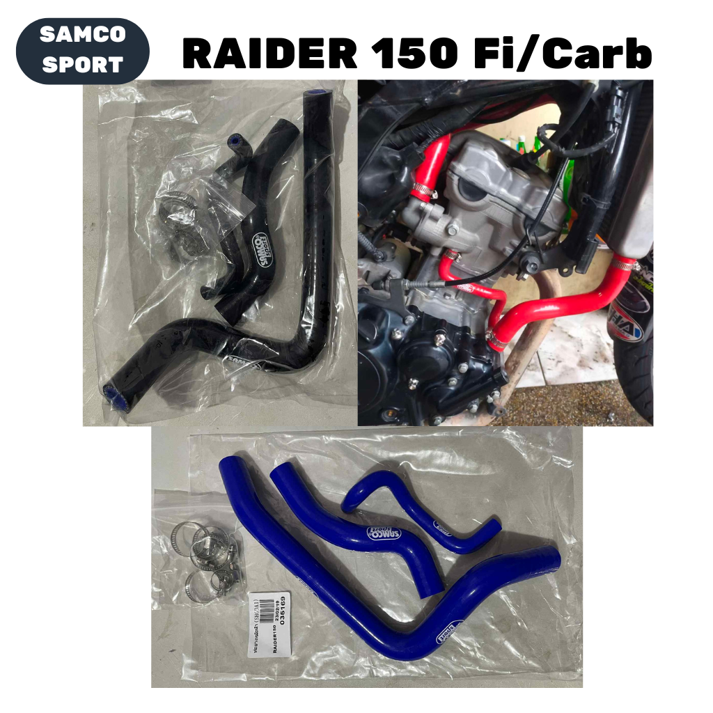 SAMCO Radiator Hose For NMAX / AEROX V1 V2 / CLICK / PCX / RAIDER 150 ...