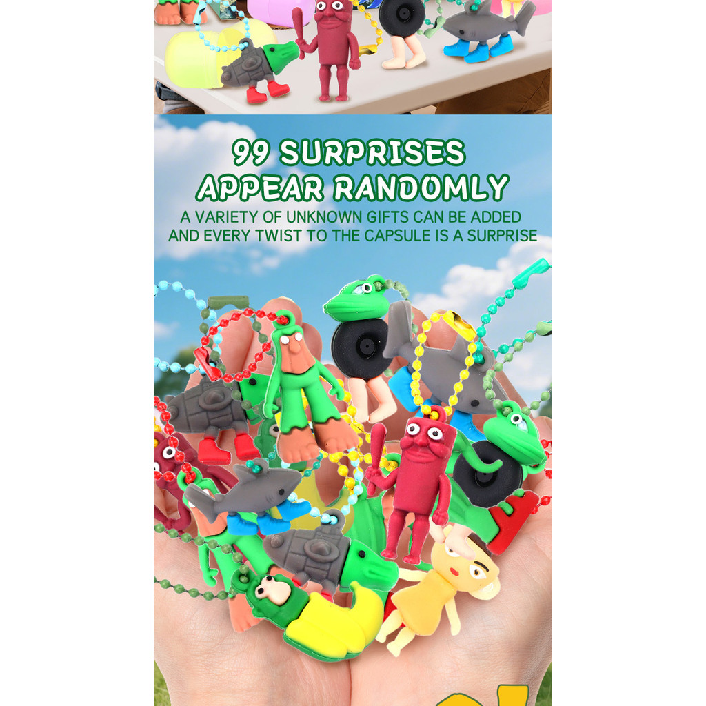 Gachapon Machine DIY Surprise Fun Capsule Blind Box Toys | Shopee ...