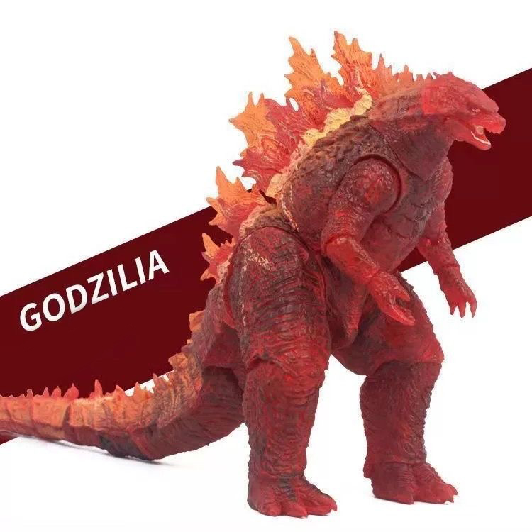 Neca 2019 burning godzilla kotm Movie version of Red Lotus Godzilla toy ...