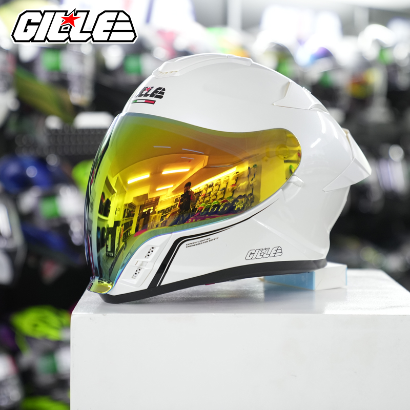 𝟭𝟬𝟬%𝗢𝗥𝗜 GILLE PHOENINX modular helmet full face dual visor helmet for ...
