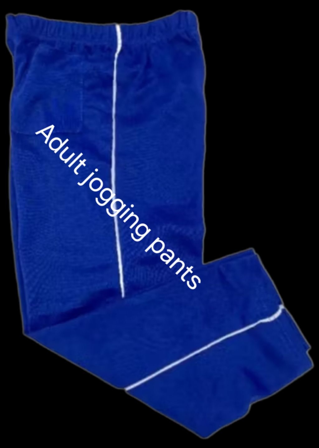 Jogging Pants PE School Uniform Unisex For Kids And Adult With Back ...