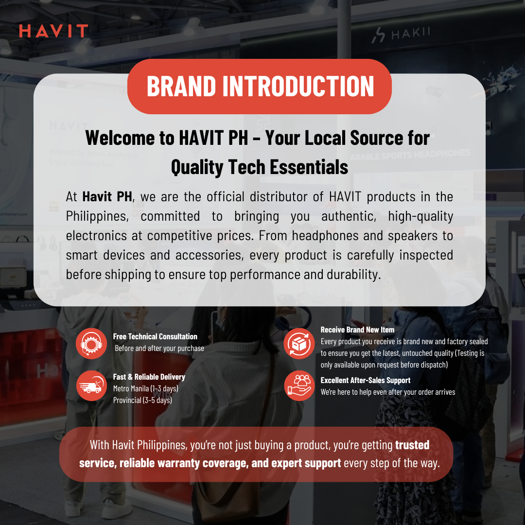 Havit Phantom Pro Fuxi-H7 || Five-Mode Gaming Headset || White | Shopee Philippines