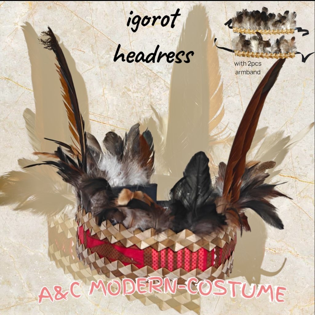 igorot headress ati-atihan/ethnic | Shopee Philippines