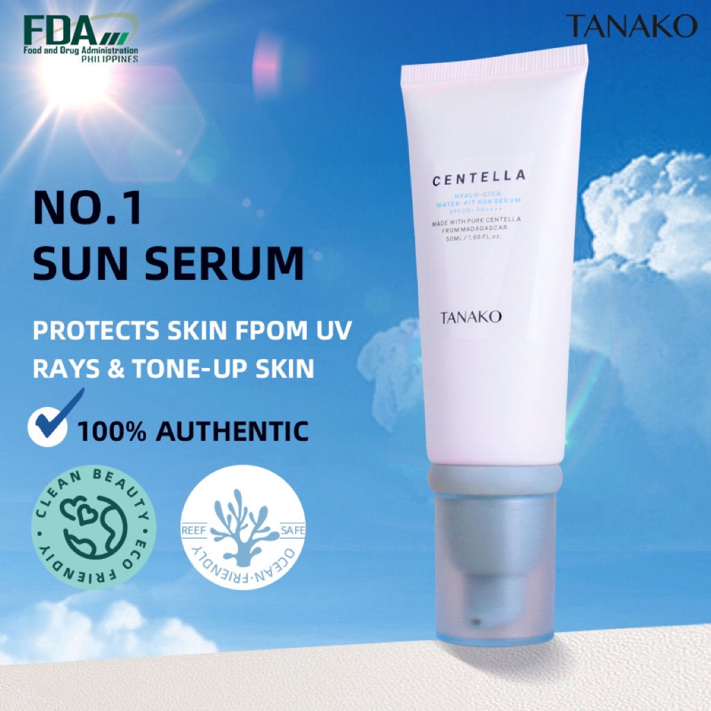 J&r 【BUY1 TAKE1】TANAKO Madagascar Centella Hyalu-Cica Water-Fit Sun ...