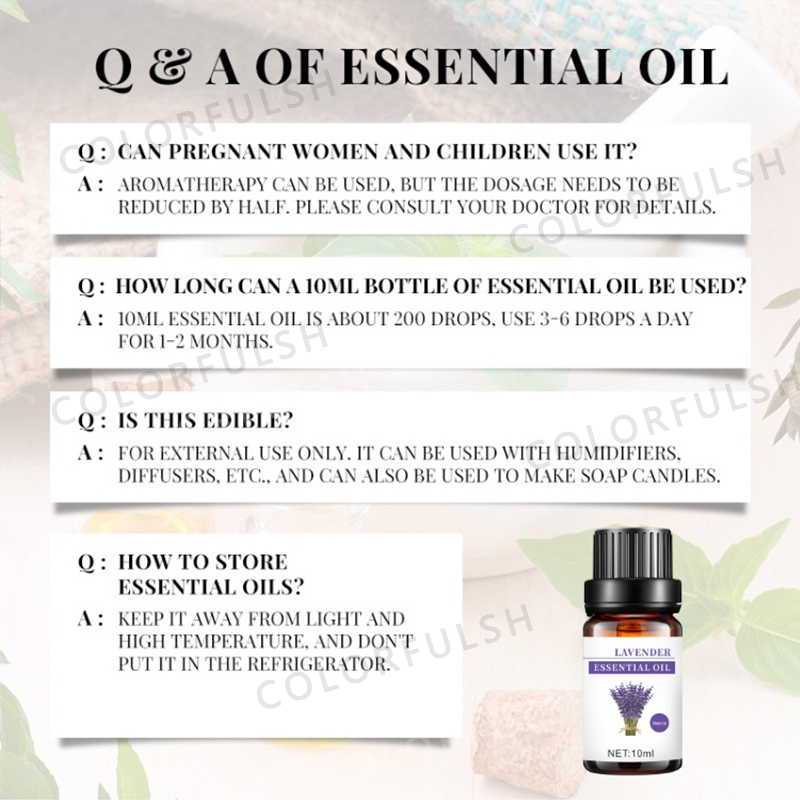 10ml Essential Oils Water Soluble,100% Pure and Natural,For Diffusers ...