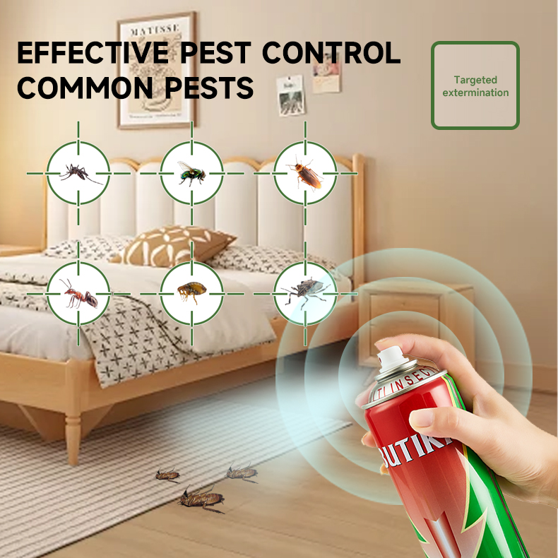 Butiki 750ml multi insect killer Aerosol Insecticide Waterbased multi ...