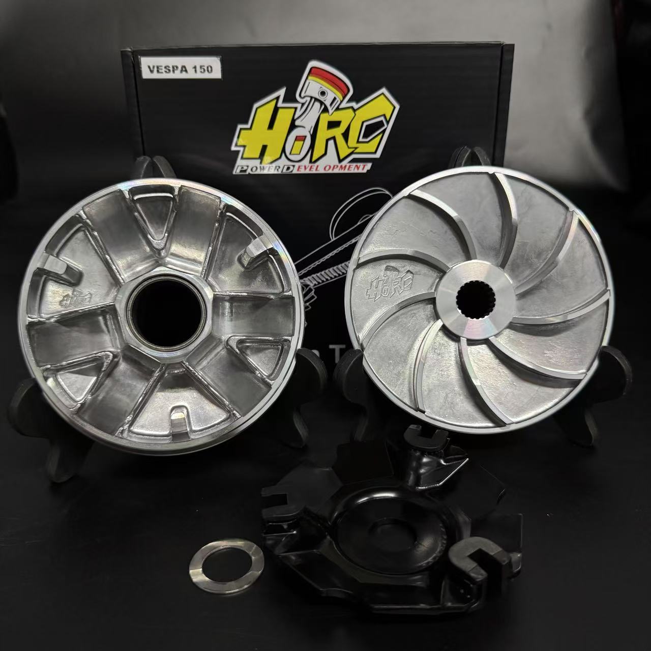 HIRC Pulley Set for Vespa 150 and Vespa 125 (14 Degree) | Shopee ...