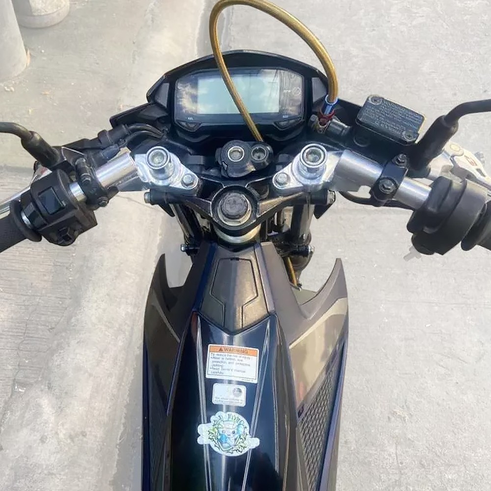 Alloy NUI Alloy Naked Handle Bar Raider 150Carb / r150fi / xrm/ rs125 ...