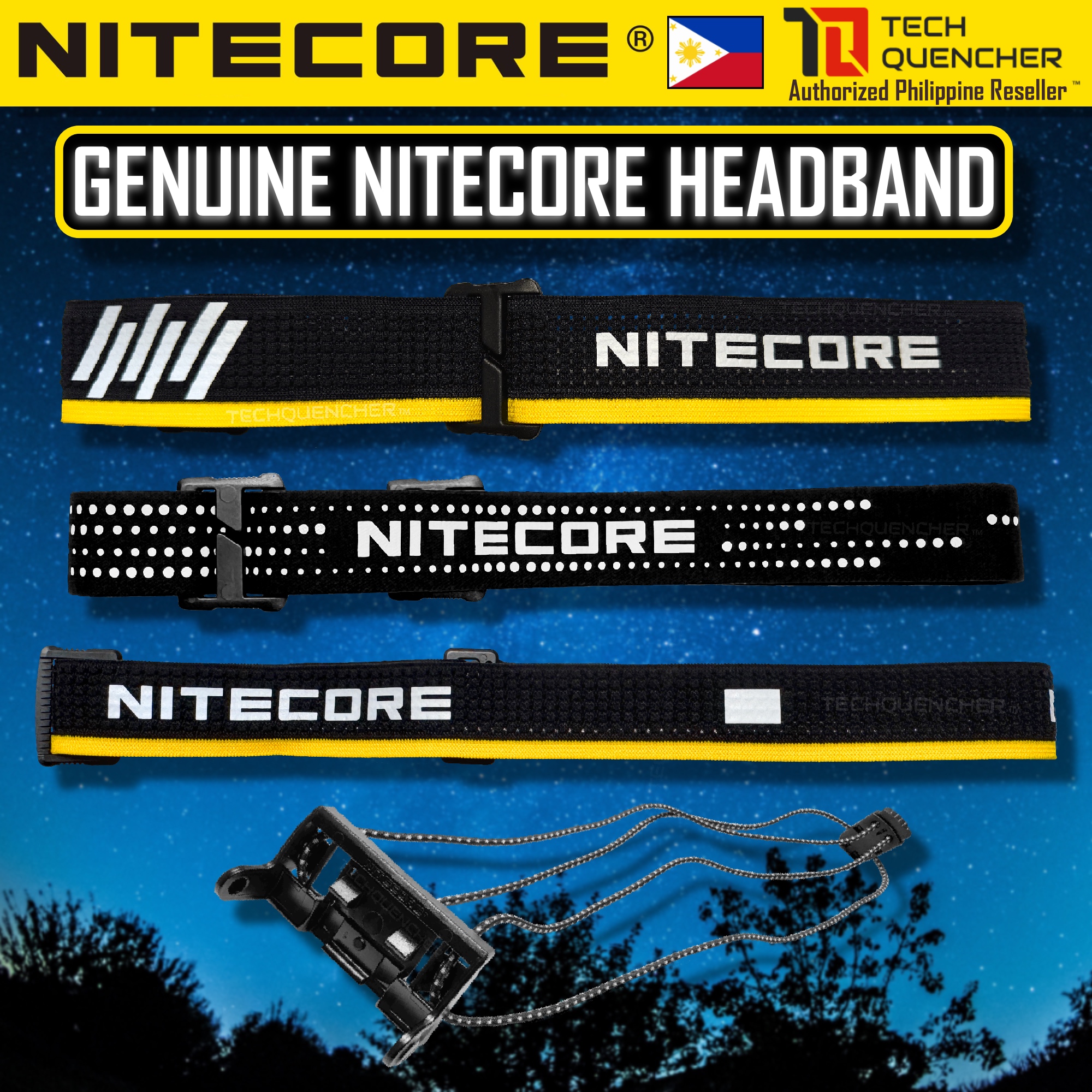 Nitecore Headband - Genuine Original Headstrap - for Nitecore Headlamp ...