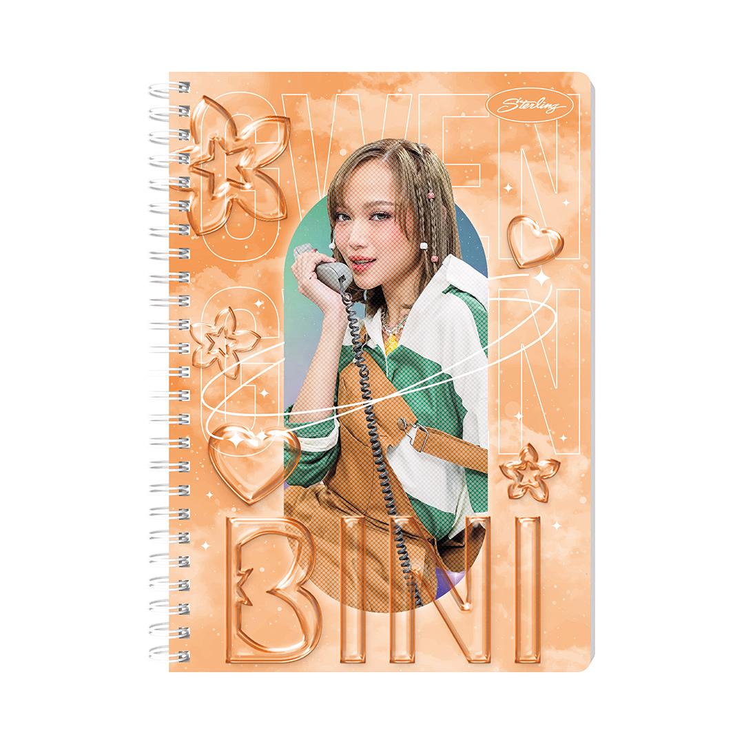 Sterling Bini Set of 8 Spiral Notebook Y2K 6" x 8 1/2" 80 Sheets ...