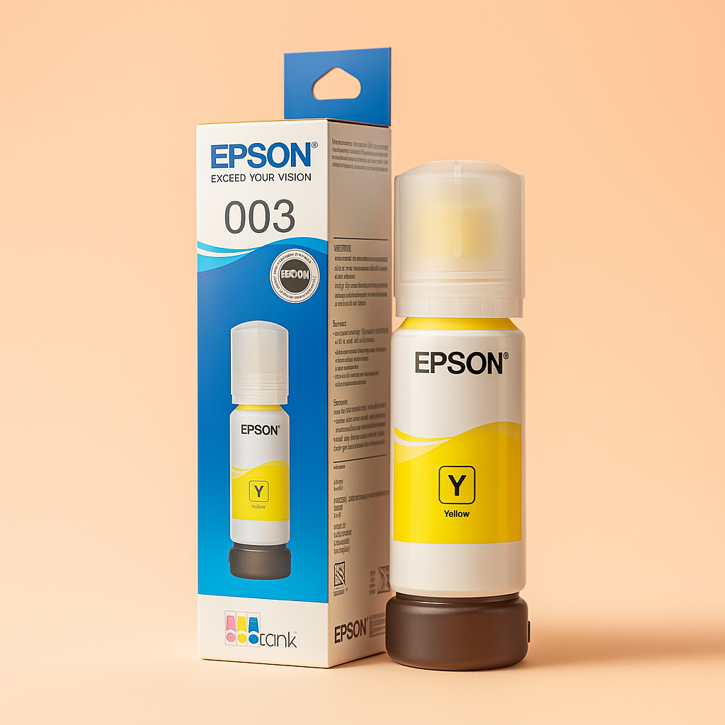 Epson ink 003 Yellow bottle ink 65ml. for L3110, L3150 | Shopee Philippines