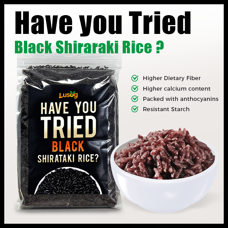Black shirataki rice 1kg Shiritaki rice original shirataki dried rice ...