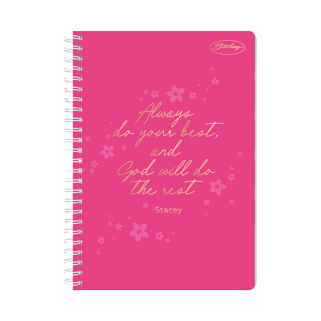 Sterling Bini Quotes Spiral Notebook 685 80 Leaves (Blind Box) | Shopee ...