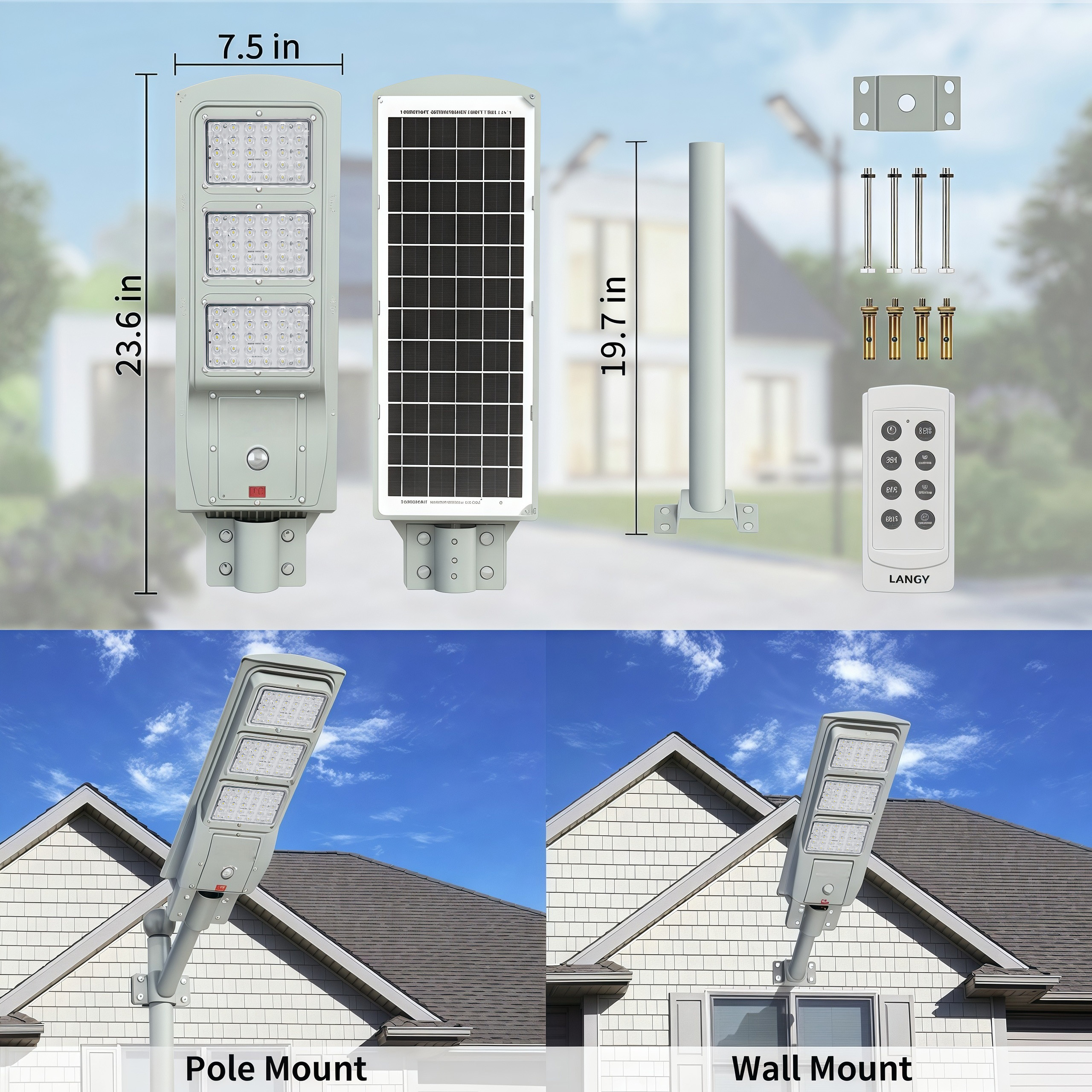 BUY 1 TAKE 1 Solar Light Outdoor Waterproof 200000W Solar Street Light Solar Lamp with control ...