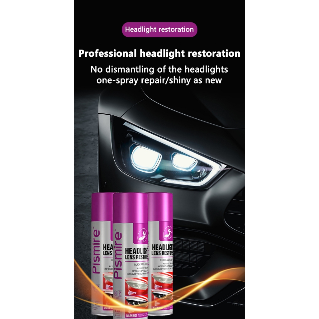 Elite 250ML Car Headlight Polishing Repair Fluid Car lamp For Oxidation ...
