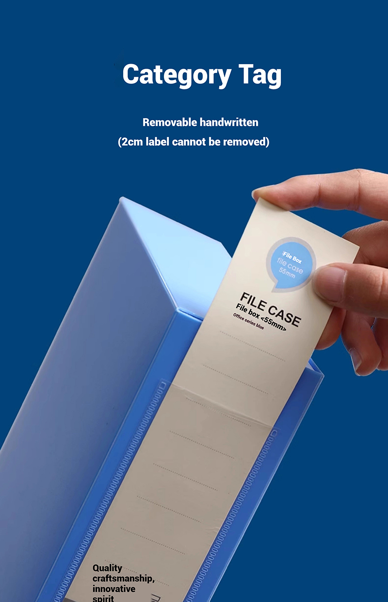 A4 Document Box File Case File Box Bond Paper Organizer Document ...