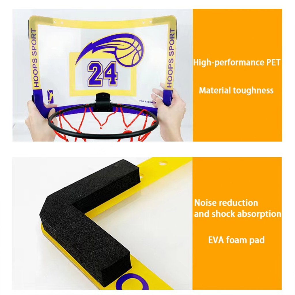 Basketball Ring Indoor Mini Hanging Basketball Ring Standard Basketball ...