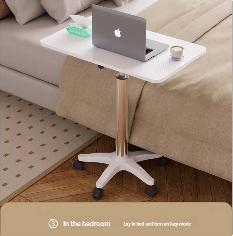Mobile desk liftable standing computer desk foldable single writing ...