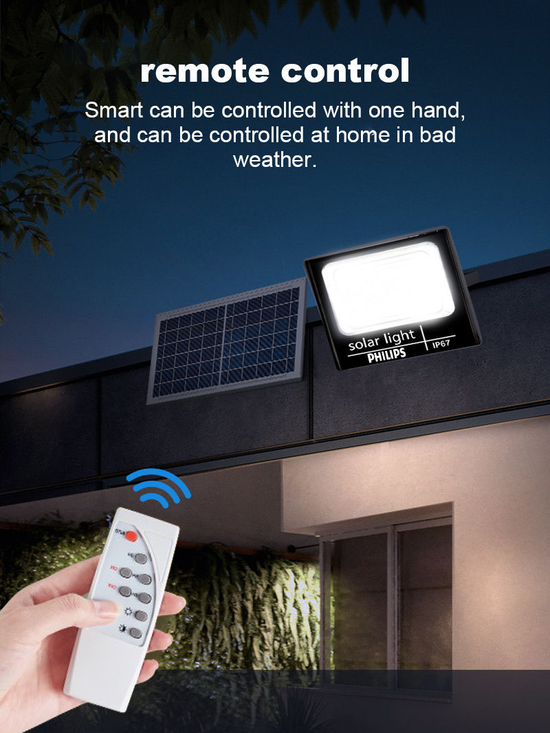 Solar Light Outdoor Sensor LED Lights FloodLight Waterproof Street Lamp ...