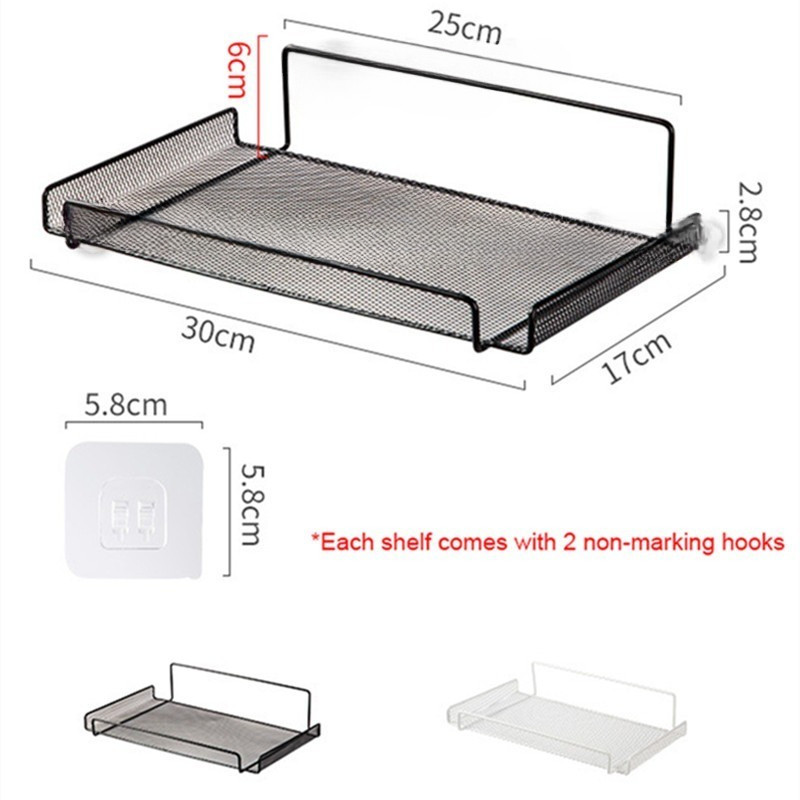 [Ready Stock] Wall Bracket Wifi Router Self Storage Placement Rack TV ...