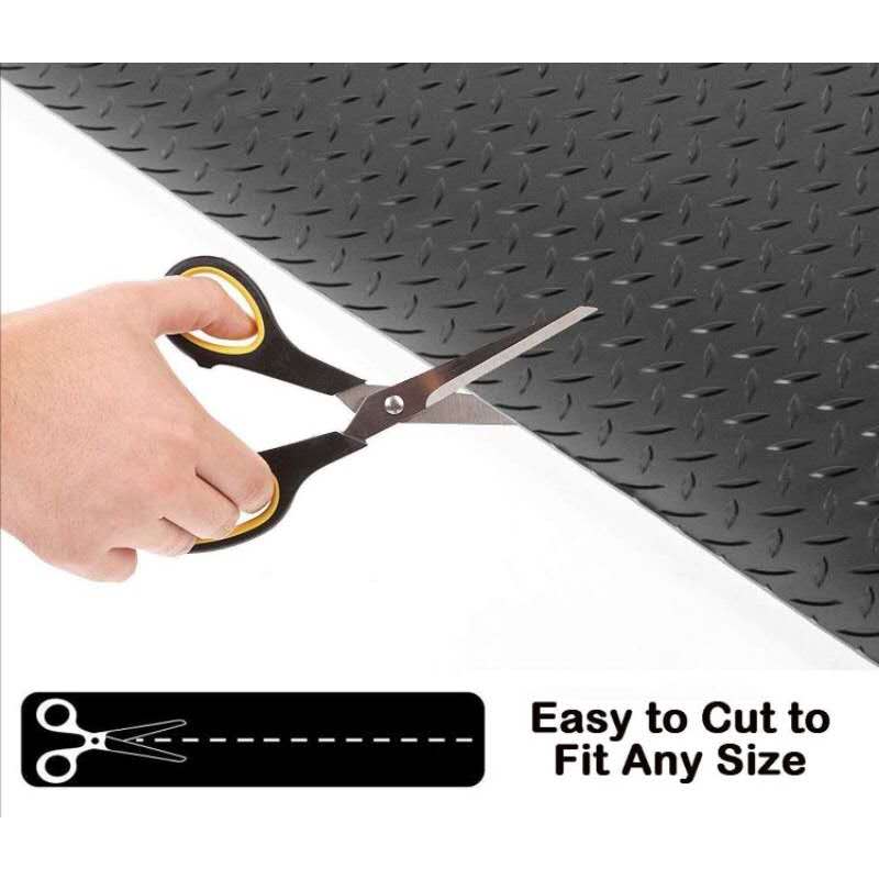 Rubberized Checkered Matting 0.9x1meter Pvc Checker Floor Mat Carpet ...
