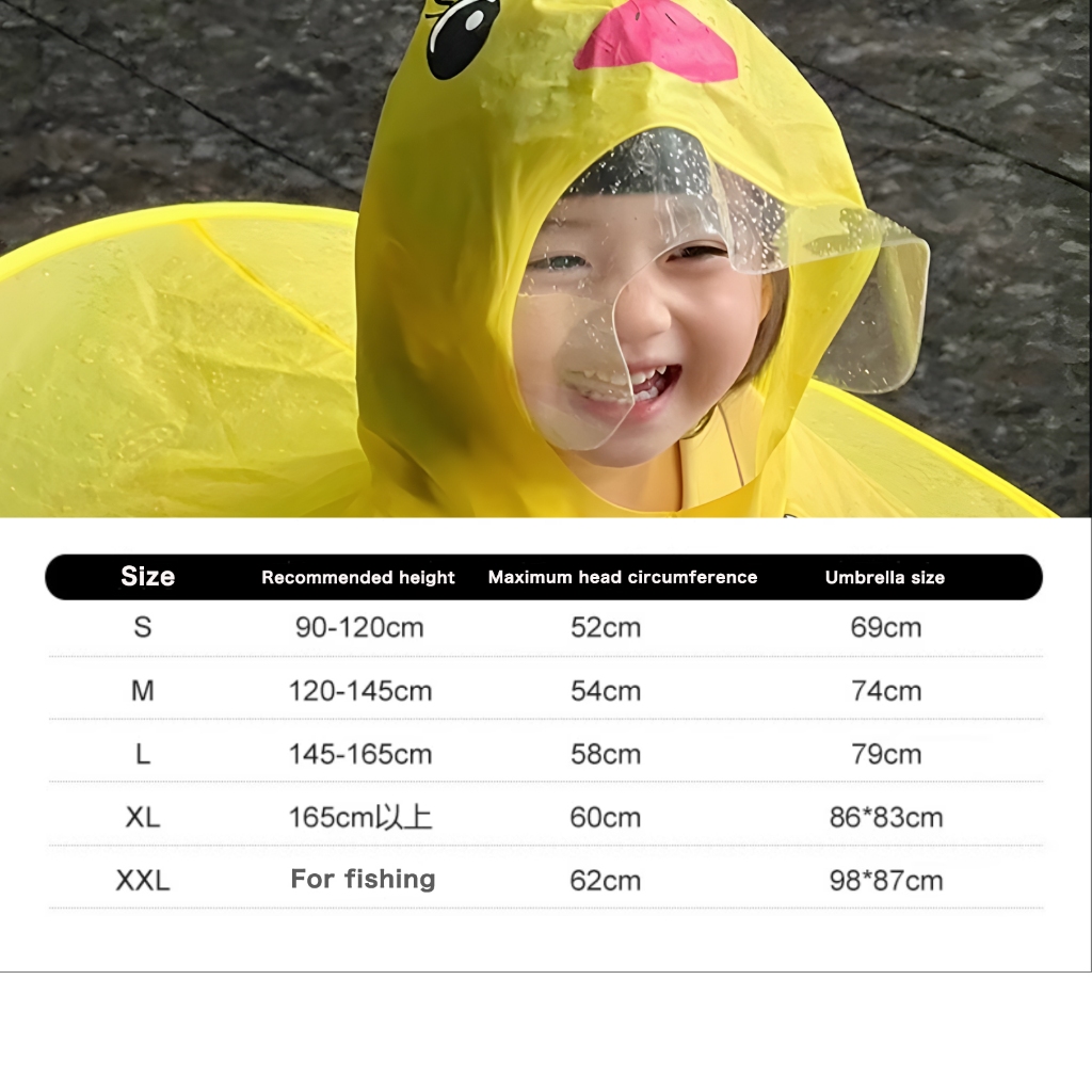 Cute raincoat for kids Children's UFO Children Raincoat Kid Cartoon ...